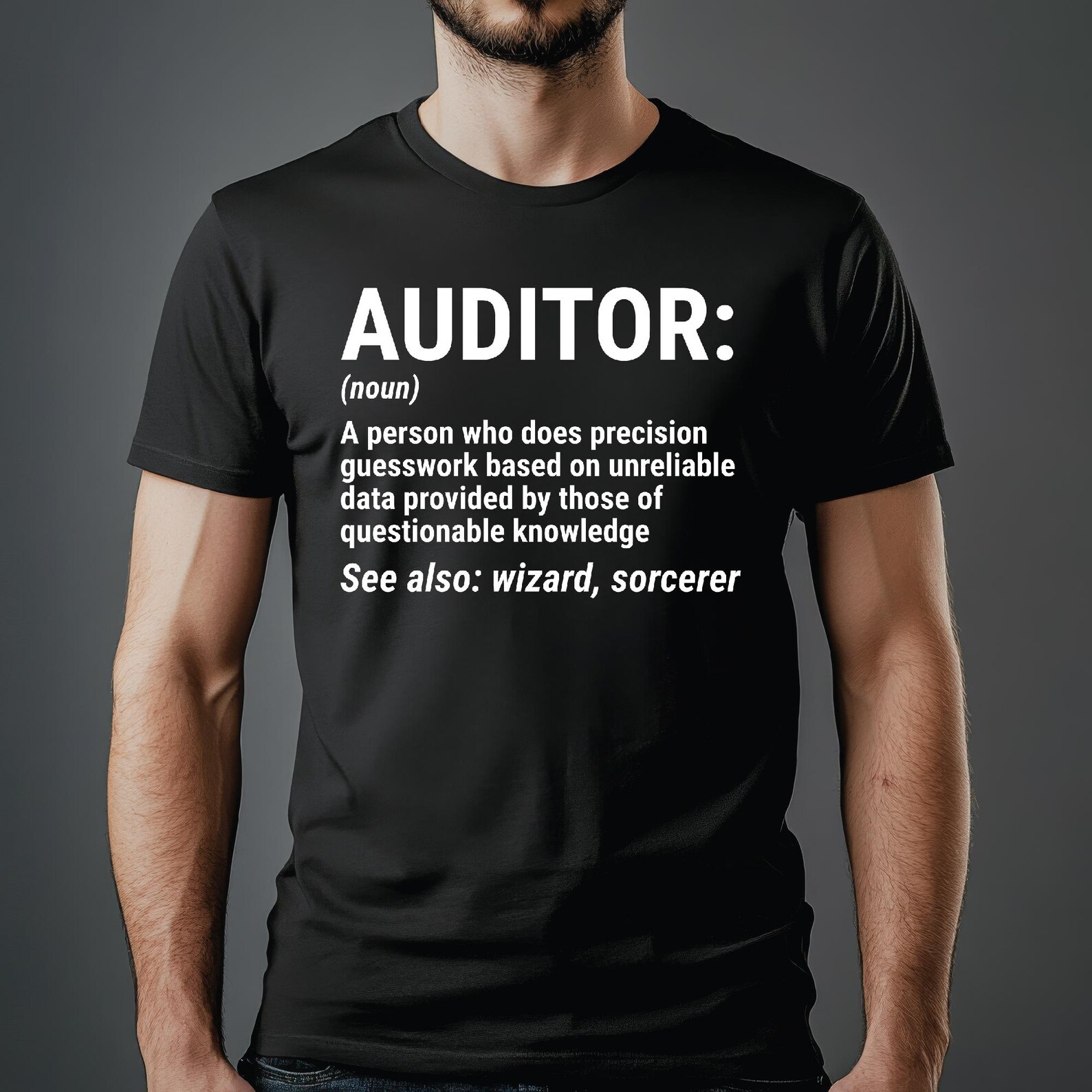 Auditor Definition Funny Auditing PNG, Accountant T-shirt Design - Etsy