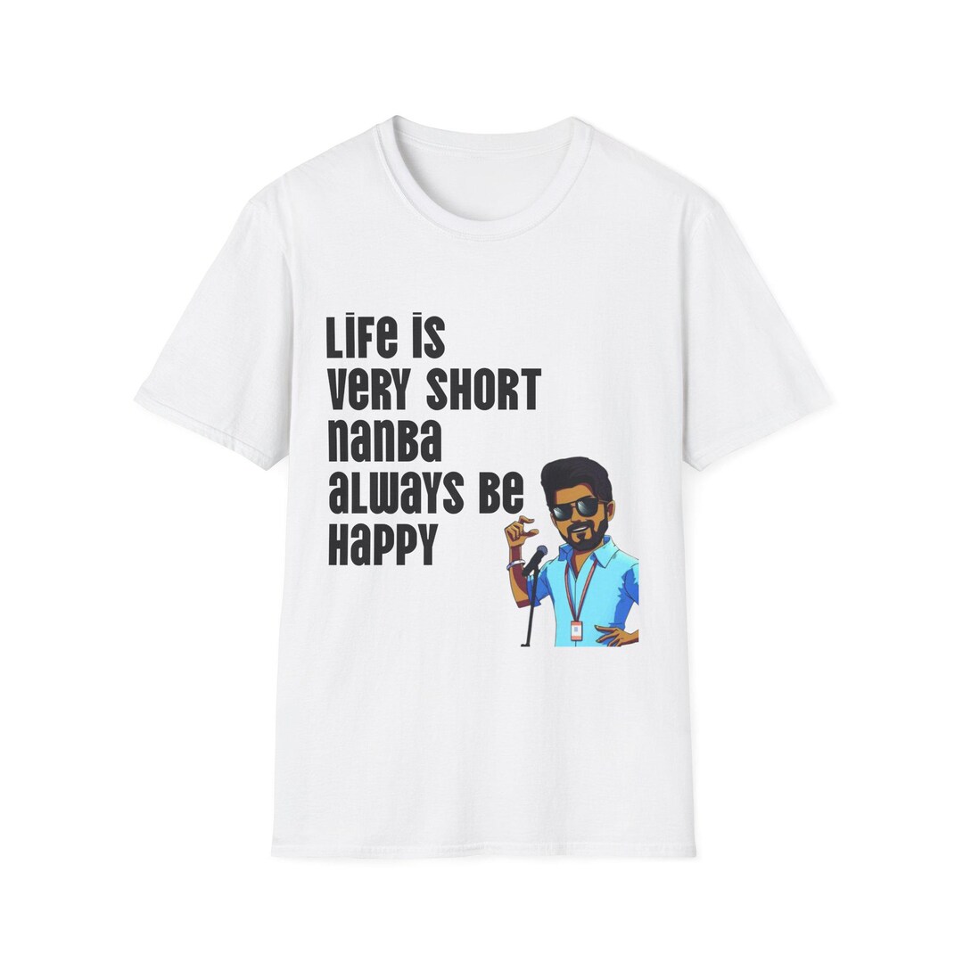 Tamil Indian Character Life is Very Short Nanba Always Be Happy Actor ...