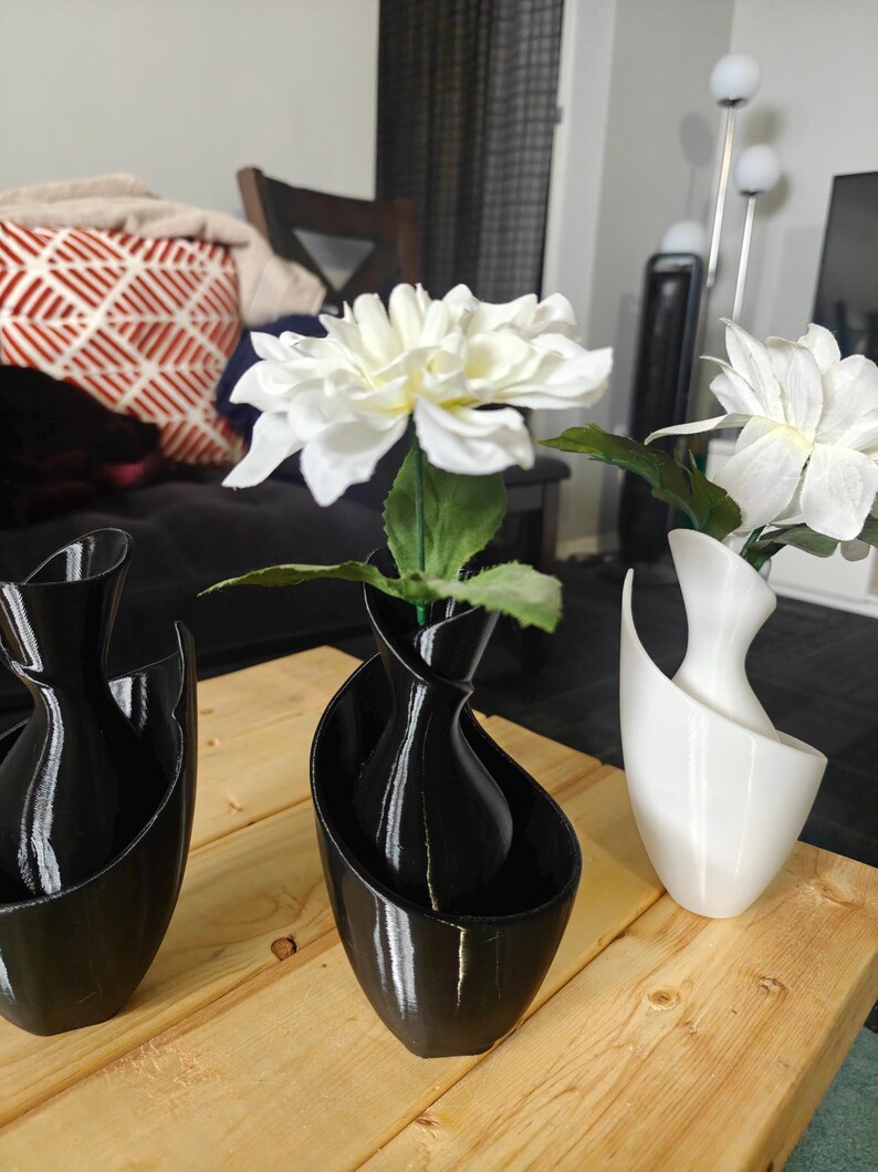 3D Printed Vase - Etsy