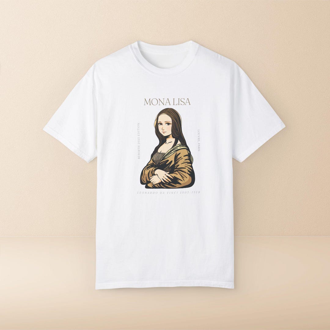 Mona Lisa Replica Kawaii Anime Style Famous Artwork Remake | Da Vinci ...