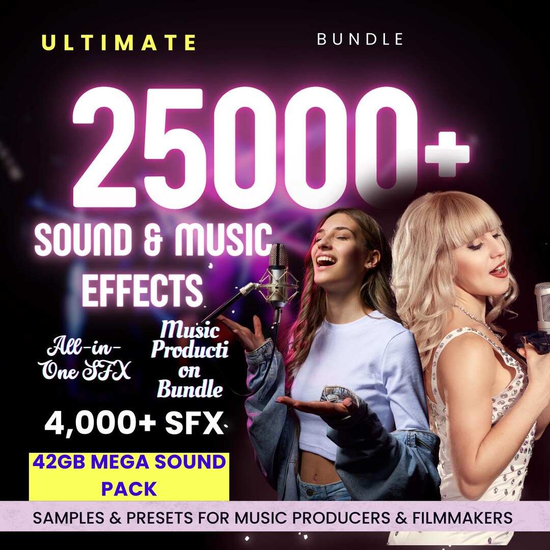 25,000+ Premium Ultimate Sounds & Music Production Bundle Ultimate 42GB ...