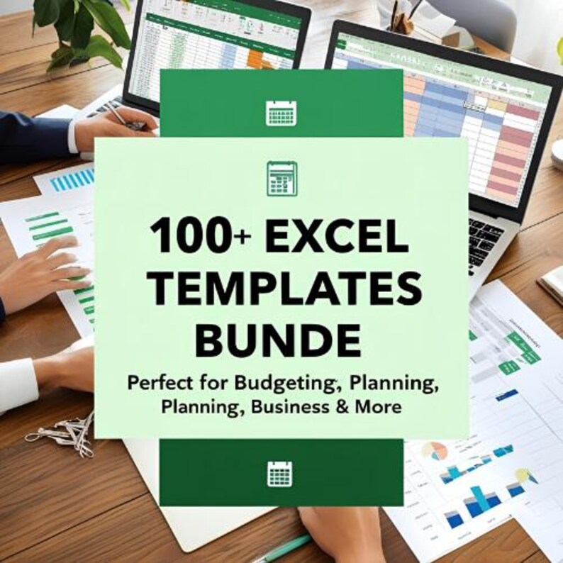 100+ Excel Templates Bundle | Editable Excel Mega Pack Business ...
