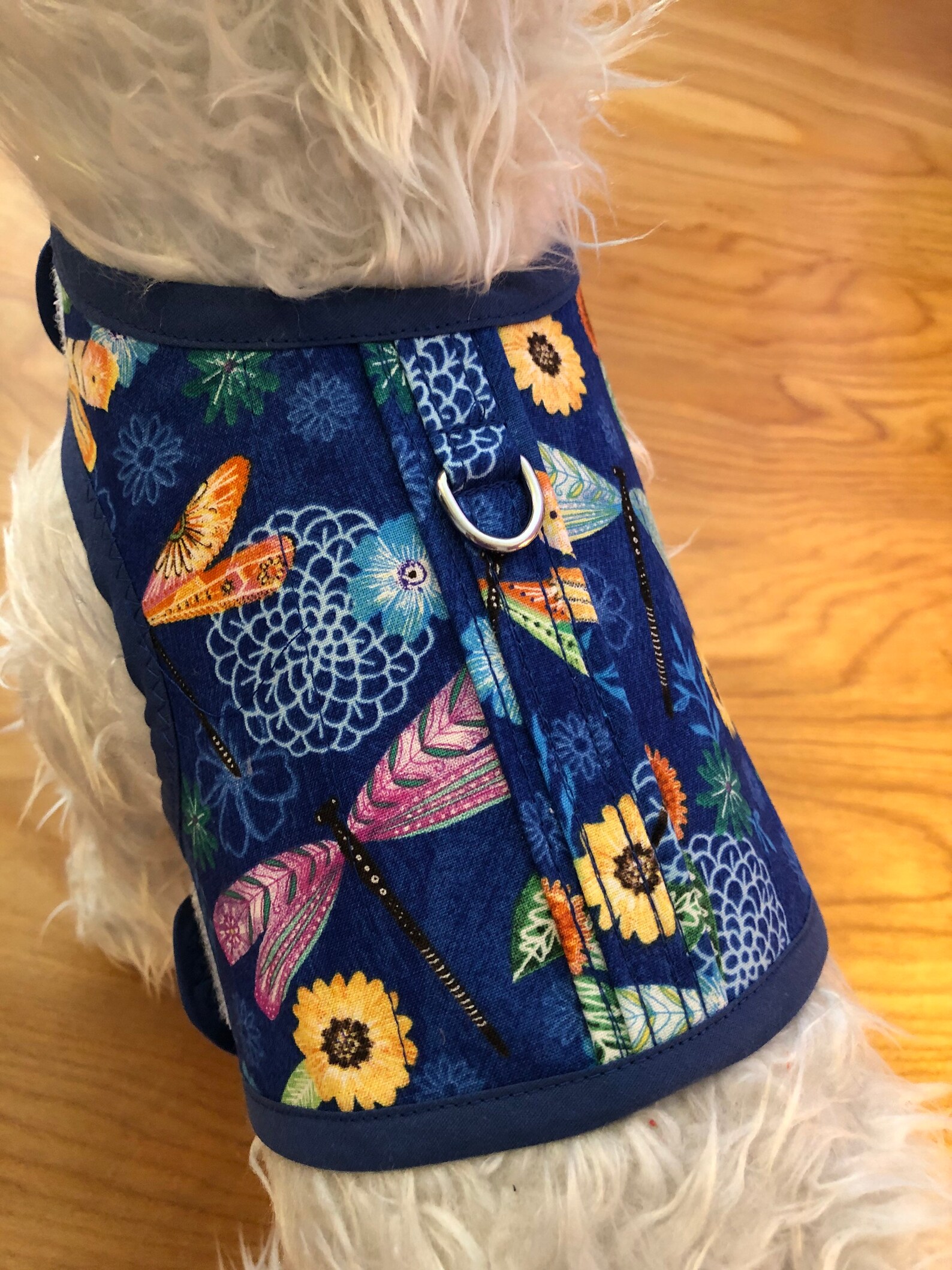 Dragonfly II Print Small Dog Harness Made in USA Pet - Etsy