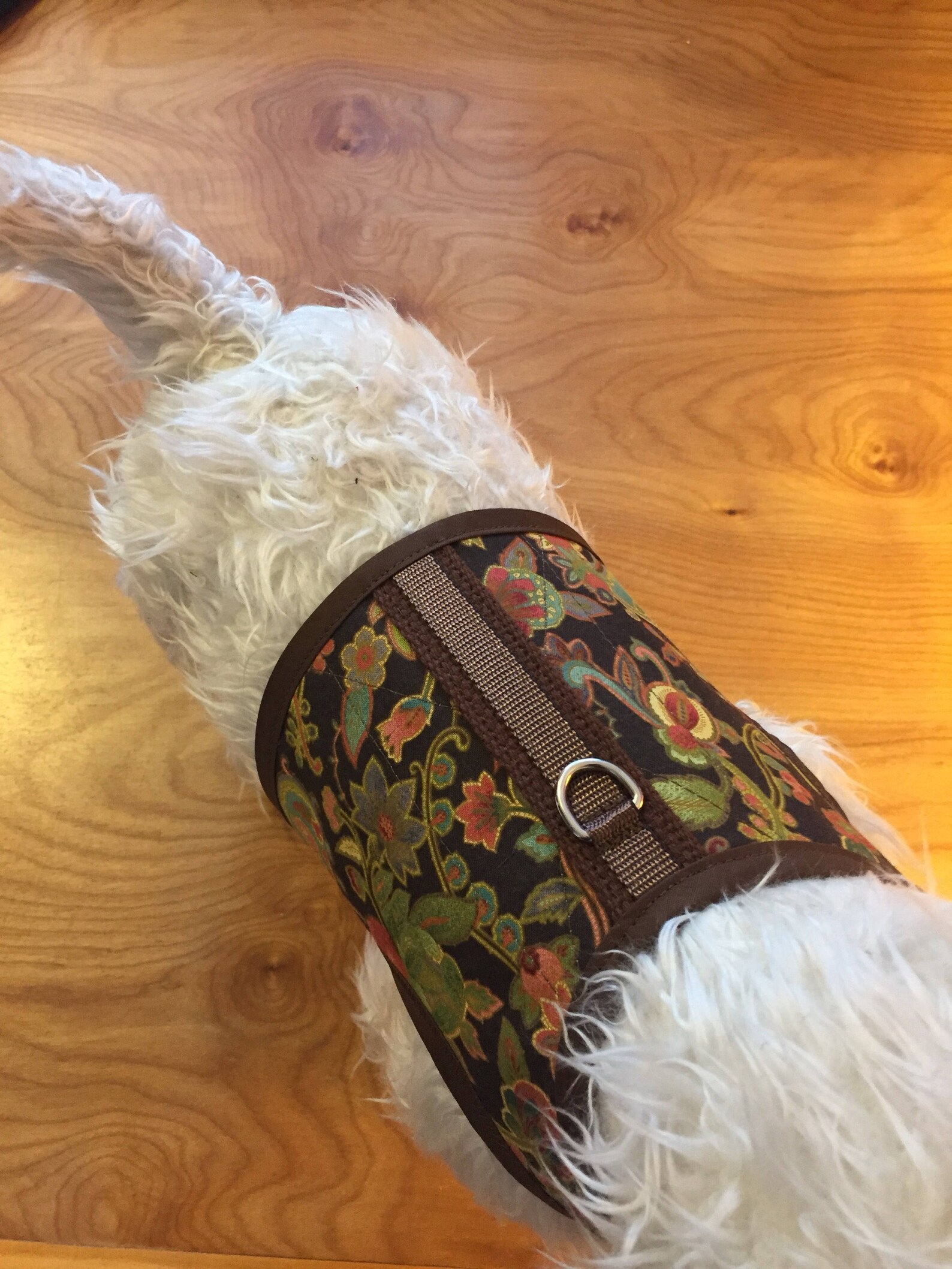 Fall Paisley II Small Dog Harness Made in USA, Dog Harnesses, Pet ...