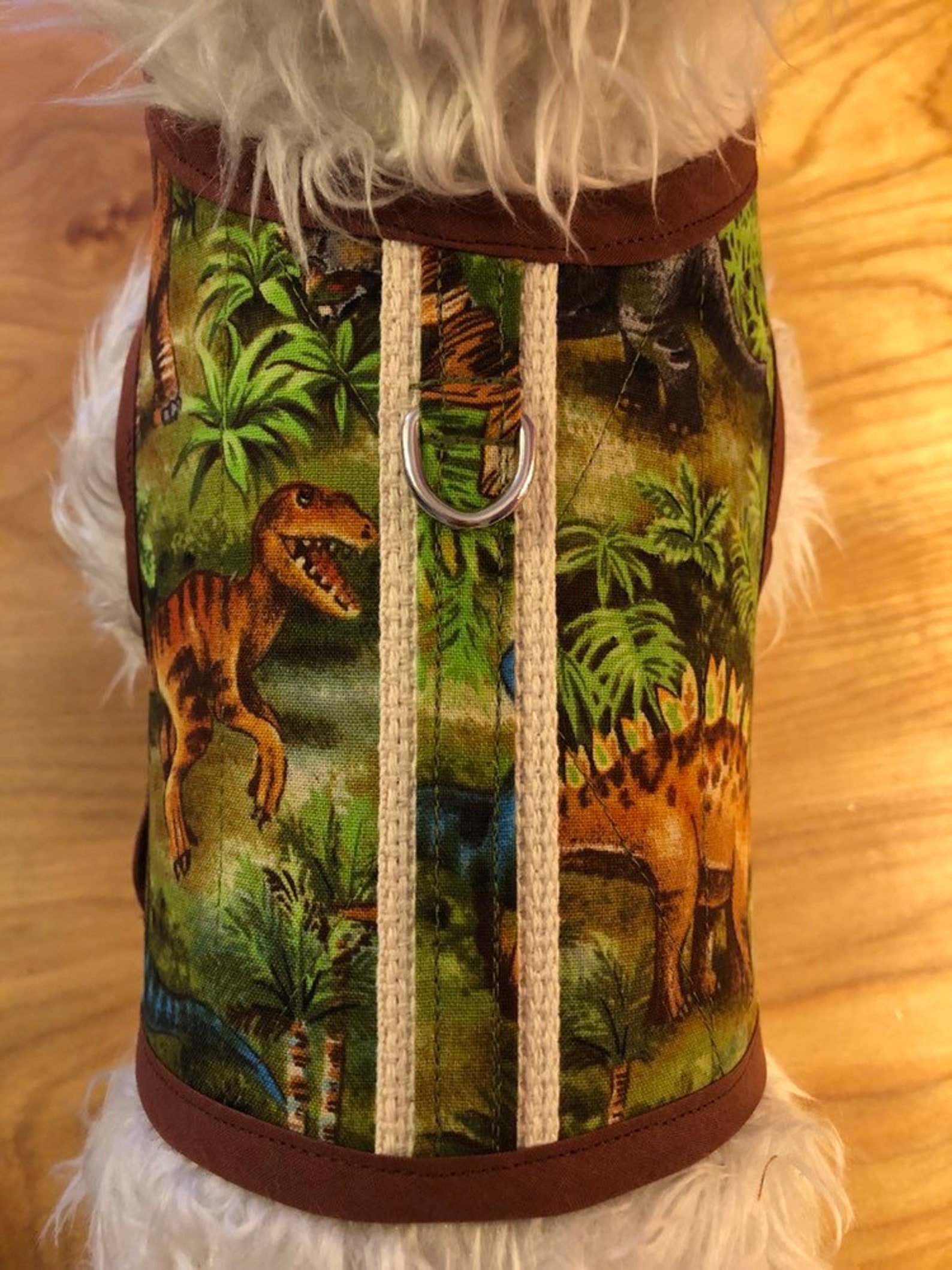 Sale Dinosaur Small Dog Harness Made in USA Dog Harnesses - Etsy