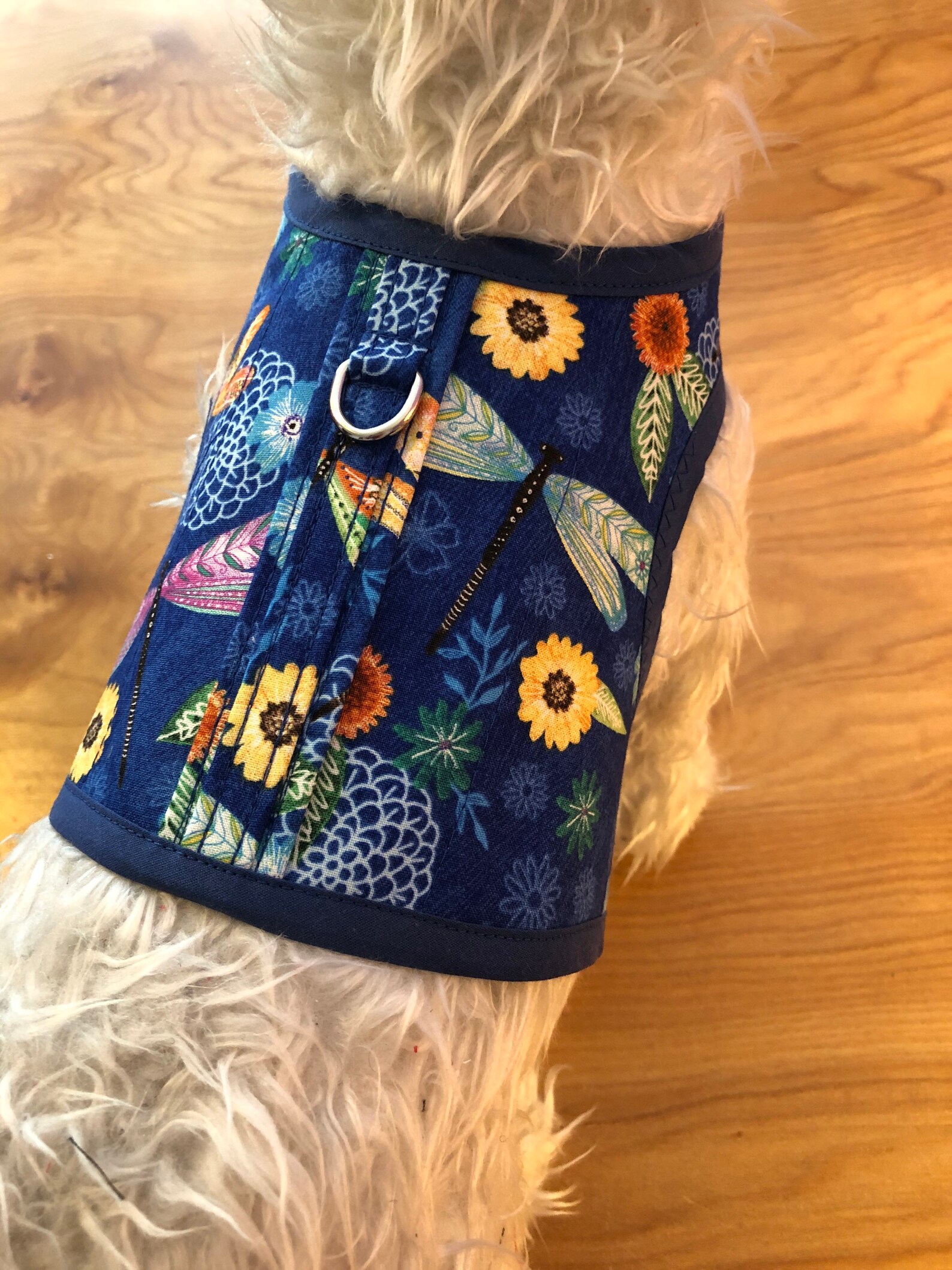 Dragonfly II Print Small Dog Harness Made in USA Pet - Etsy