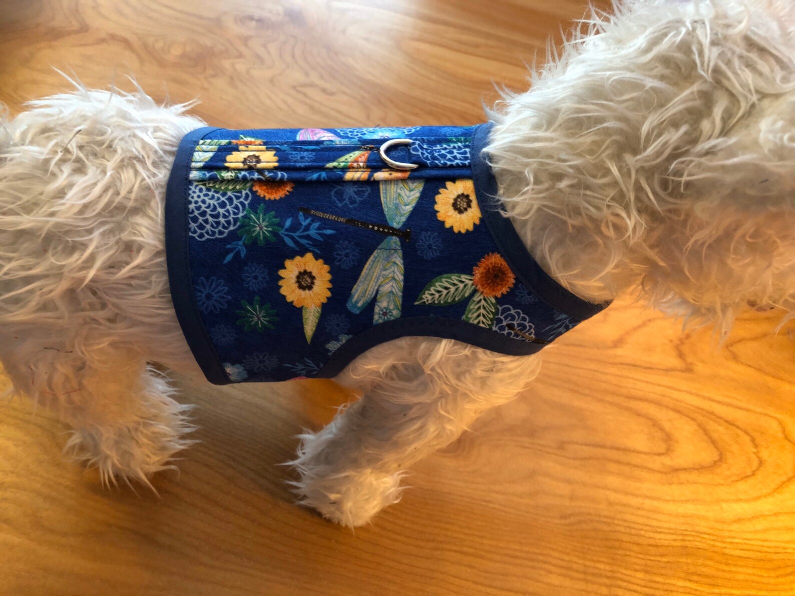 Dragonfly II Print Small Dog Harness Made in USA Pet | Etsy