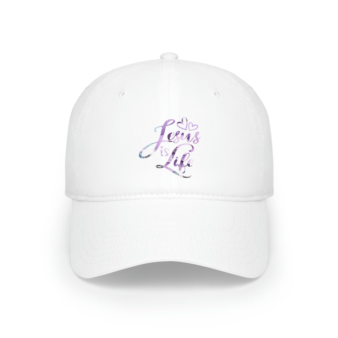 Christian Cap Faith Cap Jesus is Life Christian Hat - Etsy