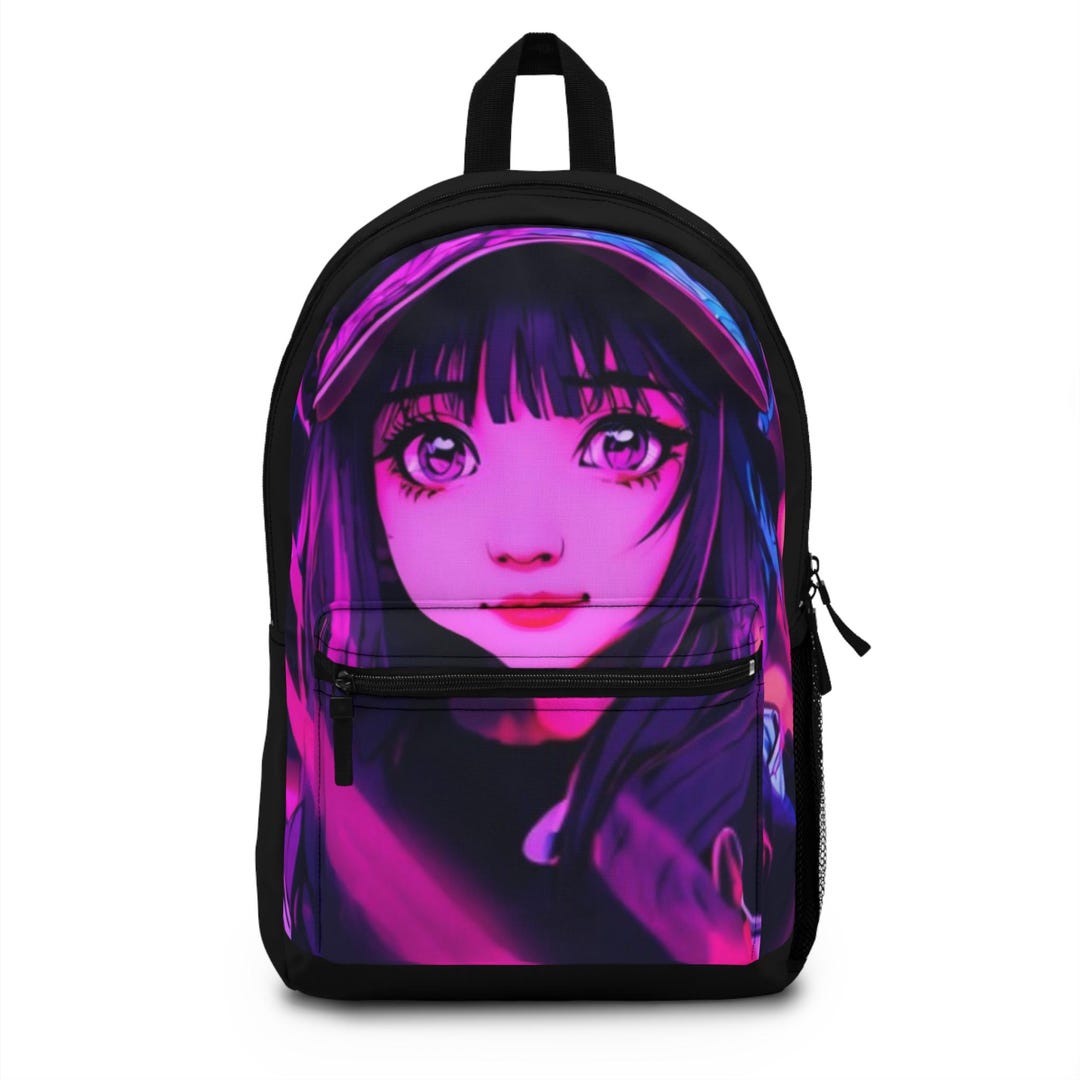 Anime Character Backpack, Japanese Anime School Bag, Kawaii Backpack ...