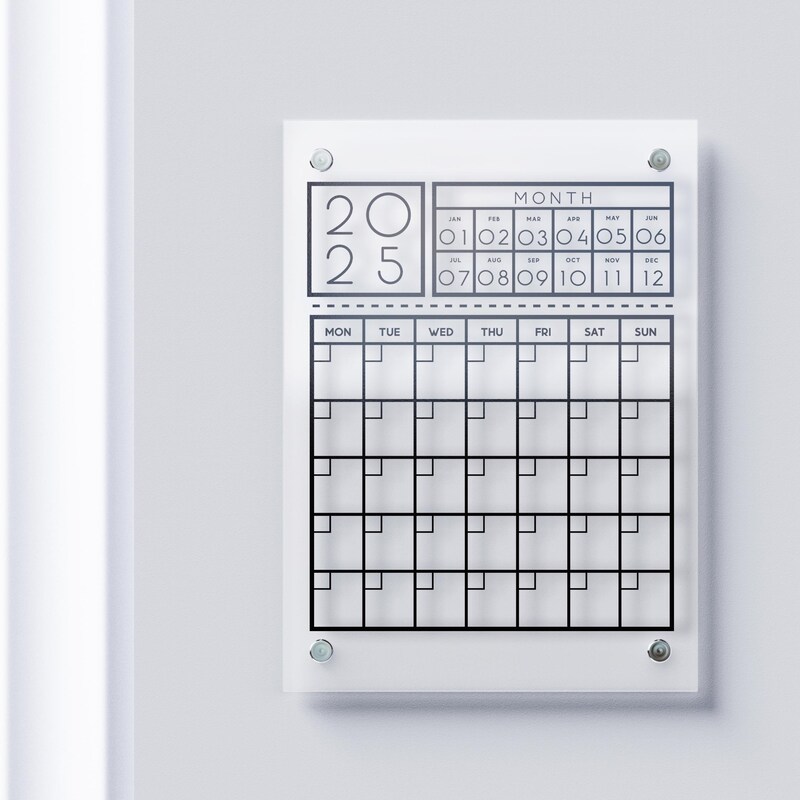 Vinyl Calendar - Etsy
