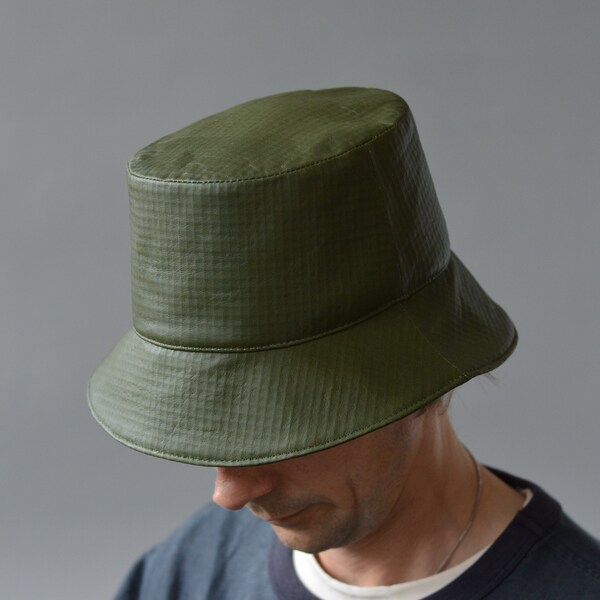 Leather Bucket Hat - Etsy