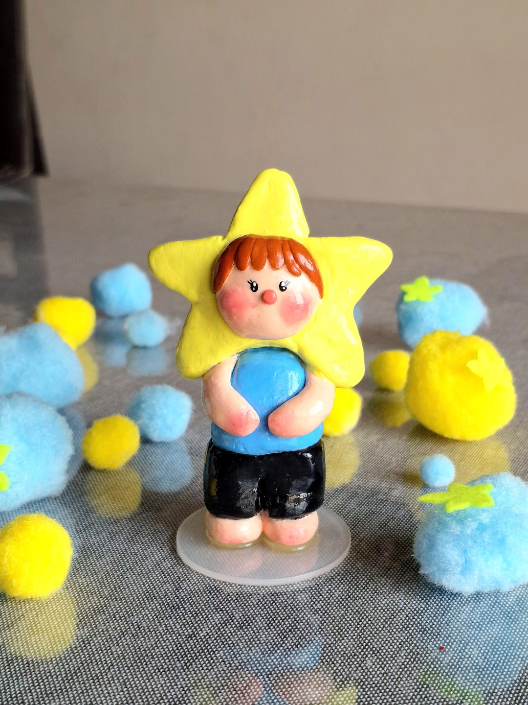 Princess Starlet Clay Doll,handmade Figurine,magical Gift,custom Clay ...