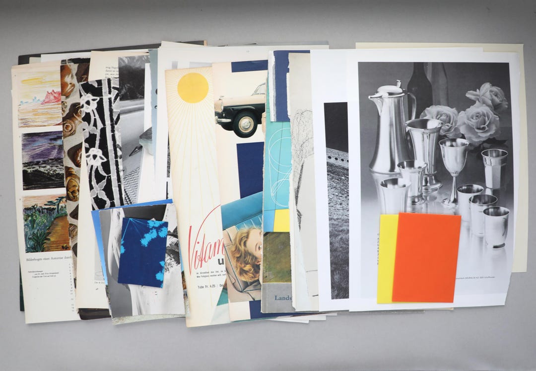 Hand Curated Collage Pack - Etsy