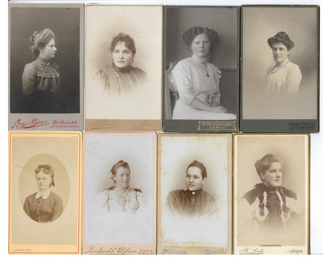 Antique Cabinet Cards (download) - Etsy