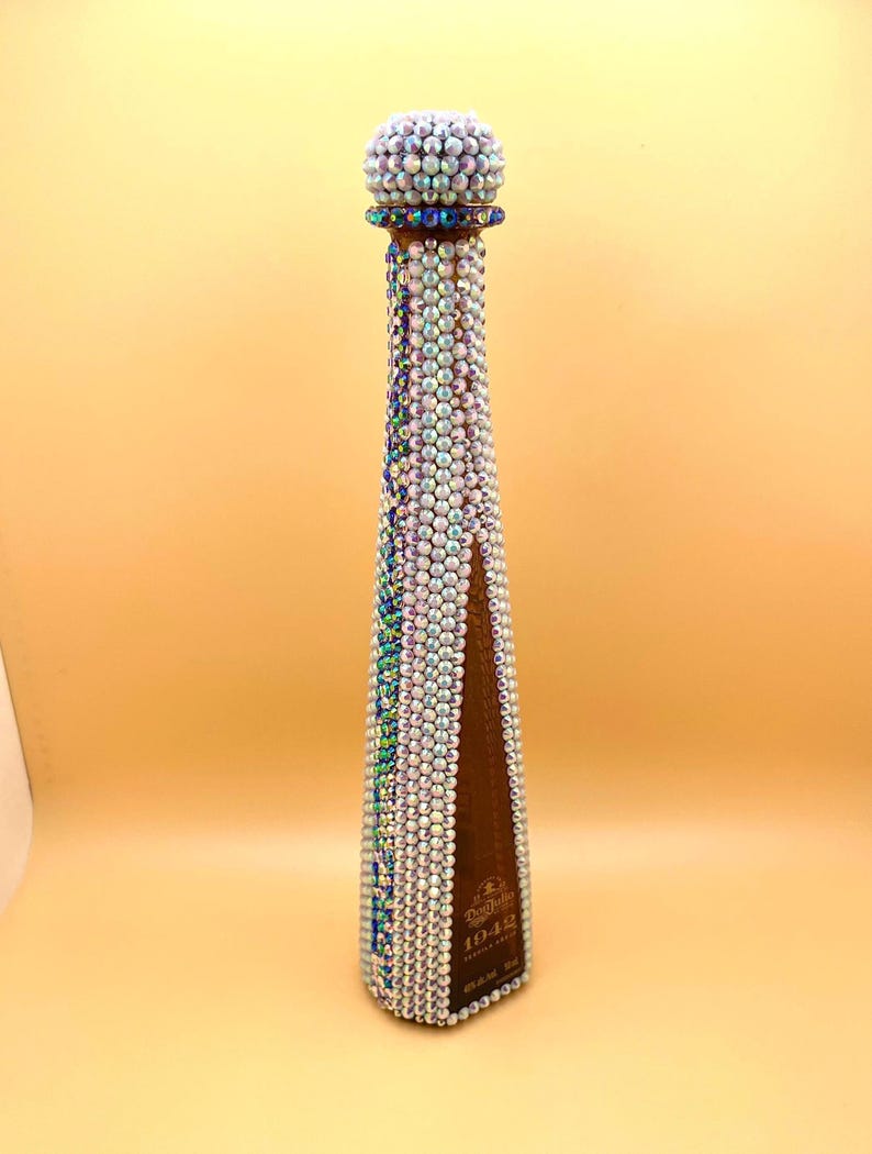 Bedazzled Don Julio 1942 Añejo Bottle | Rhinestone Liquor Decanter ...
