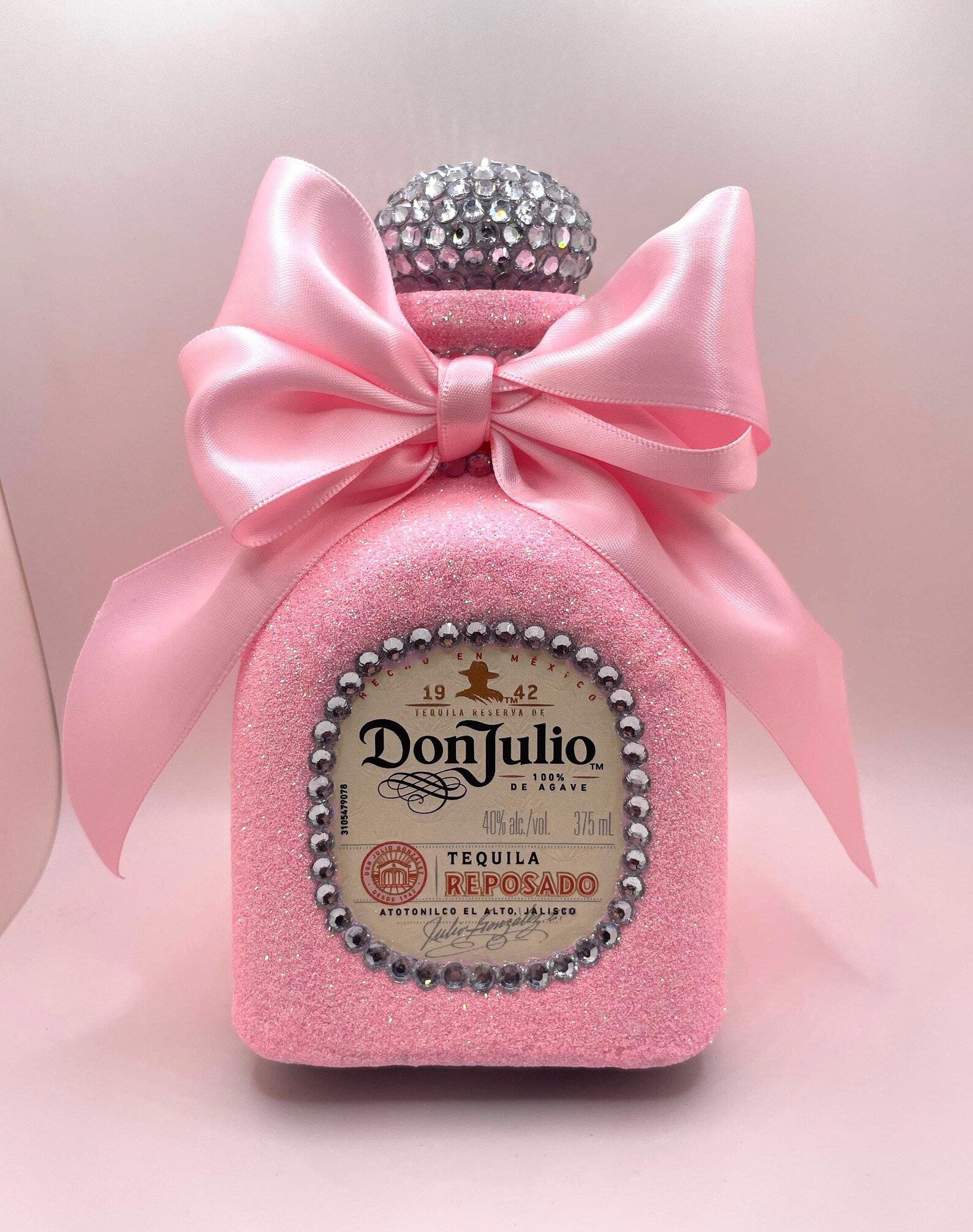 Personalized Don Julio Reposado Glitter Bottle With Custom Text ...