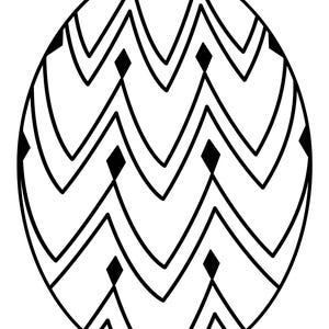 Printable Easter Egg Coloring Pages | 9 Unique Designs | Fun and ...