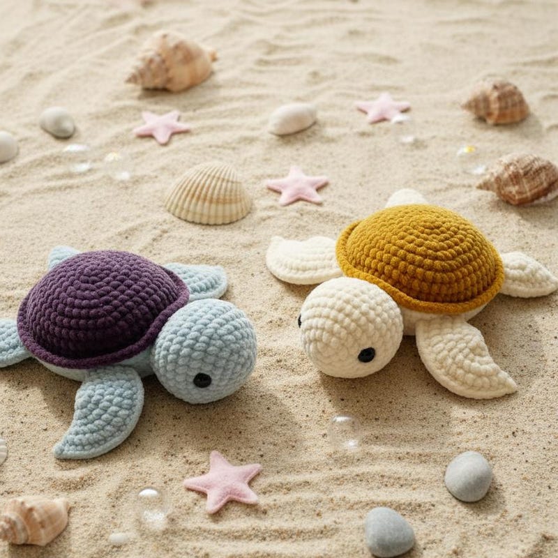 Beach Themed Amigurumi - Etsy