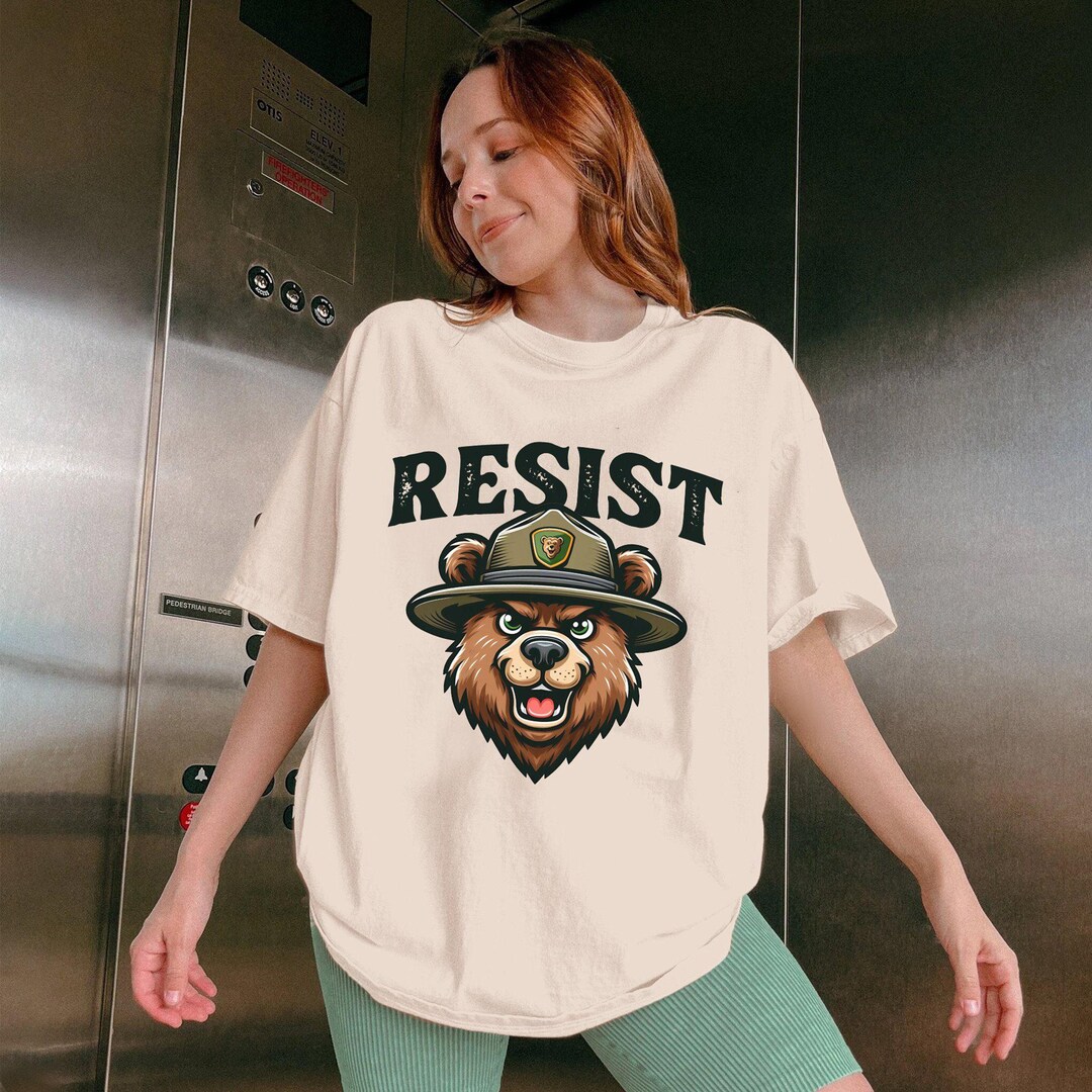 FDT Resist Bear PNG, Foxtrot Delta Tango Anti Trump PNG, National Parks ...