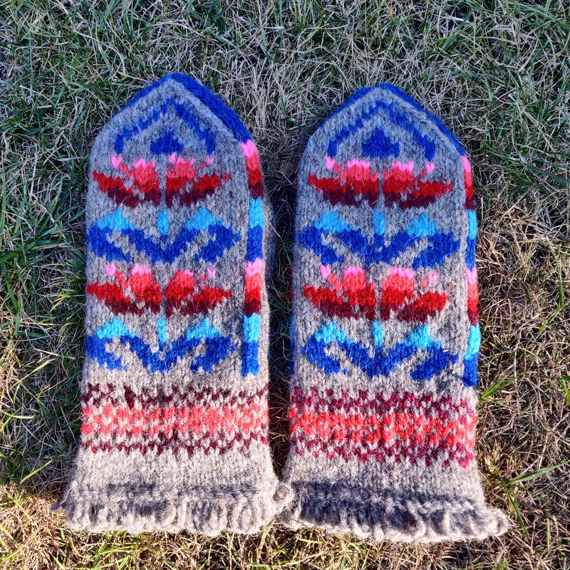 Nordic Mittens - Etsy