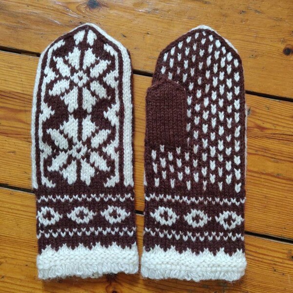 Scandinavian Mittens - Etsy UK