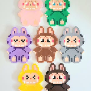 Labubu Doll Perler Beads - Etsy