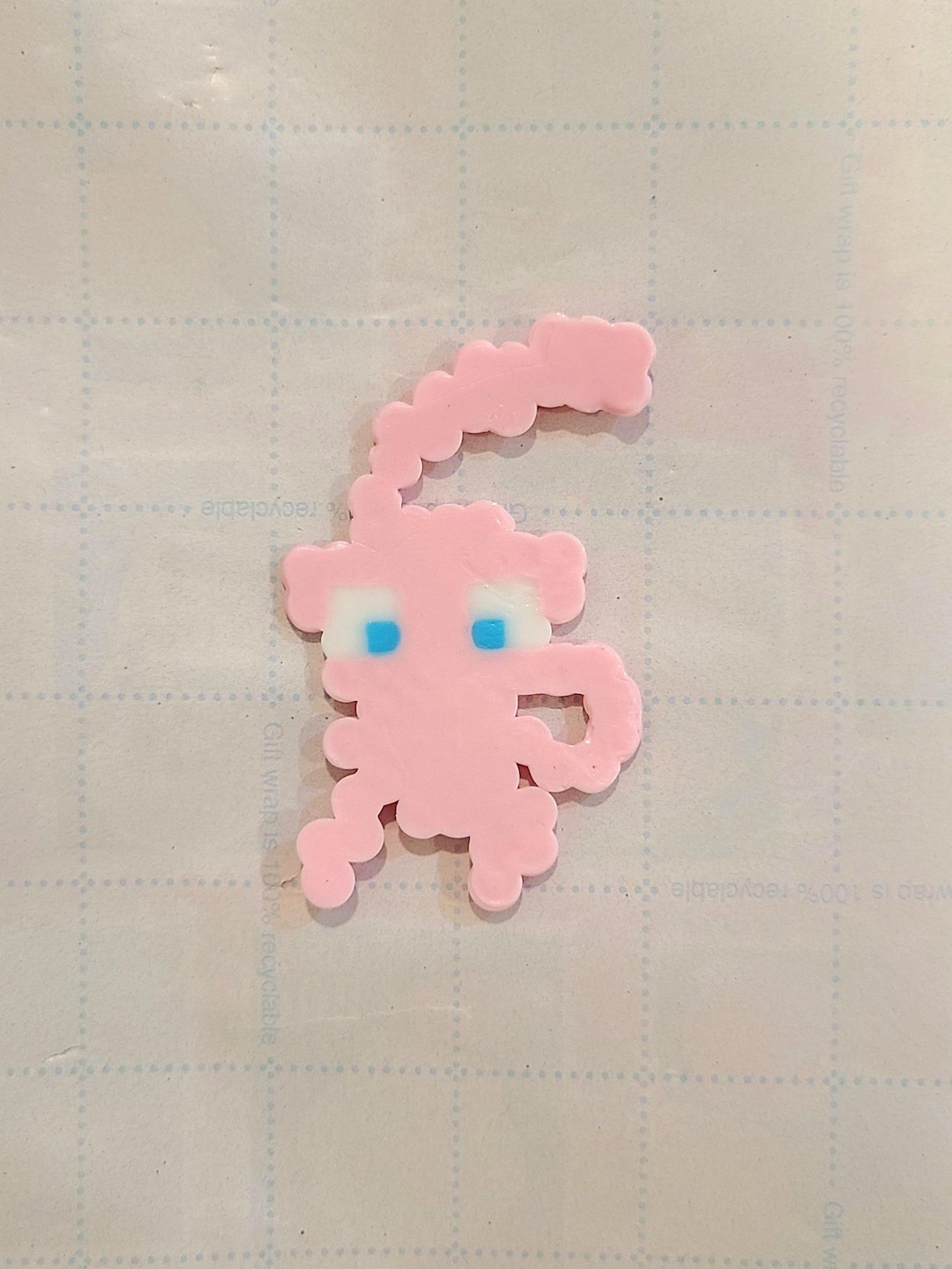 Pokemon Mew Perler Beads 3 Figure Charm - Etsy