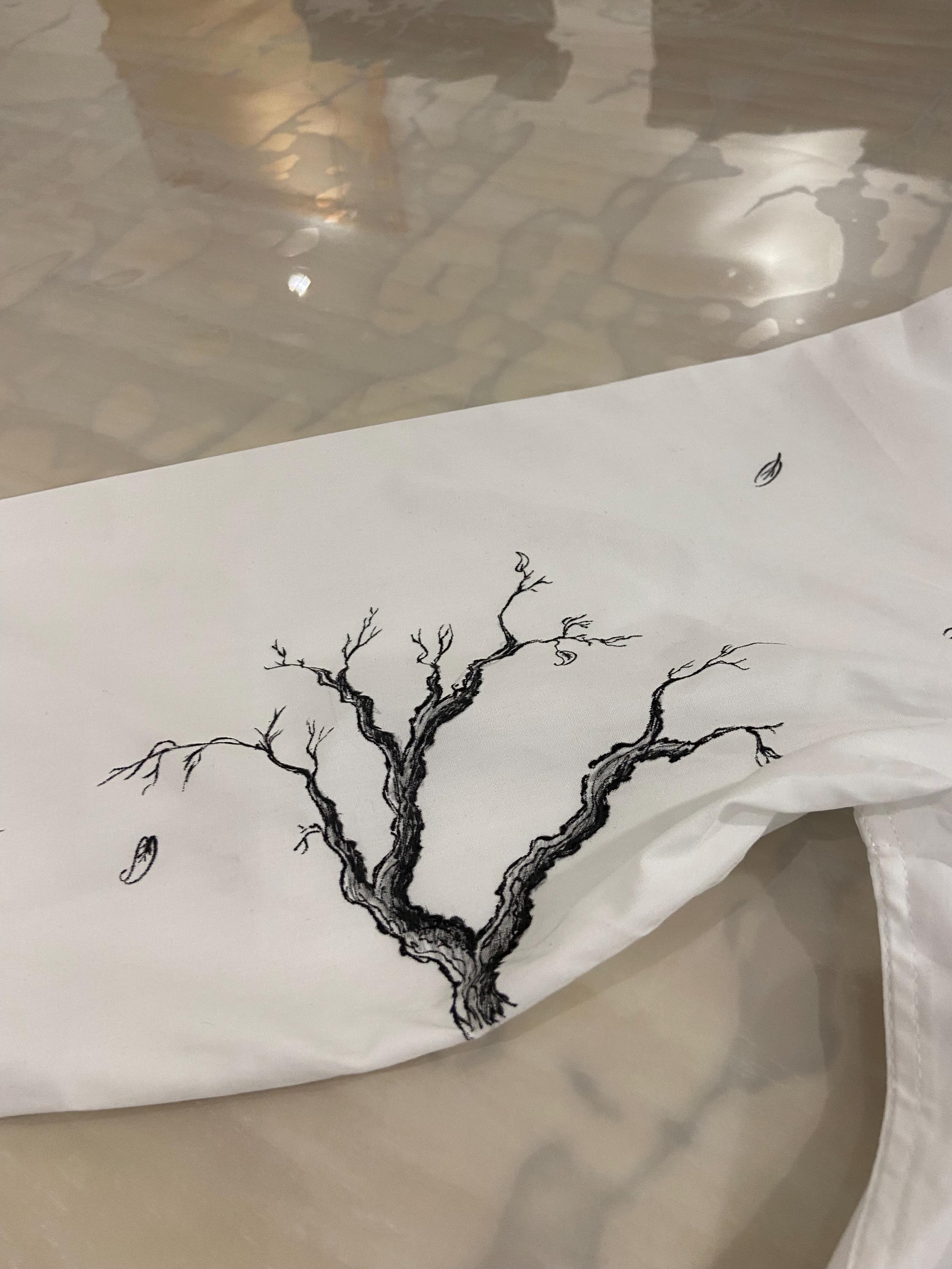 Custom Tree Branch Design Button Down/ Button up Men's or Women's Shirt ...