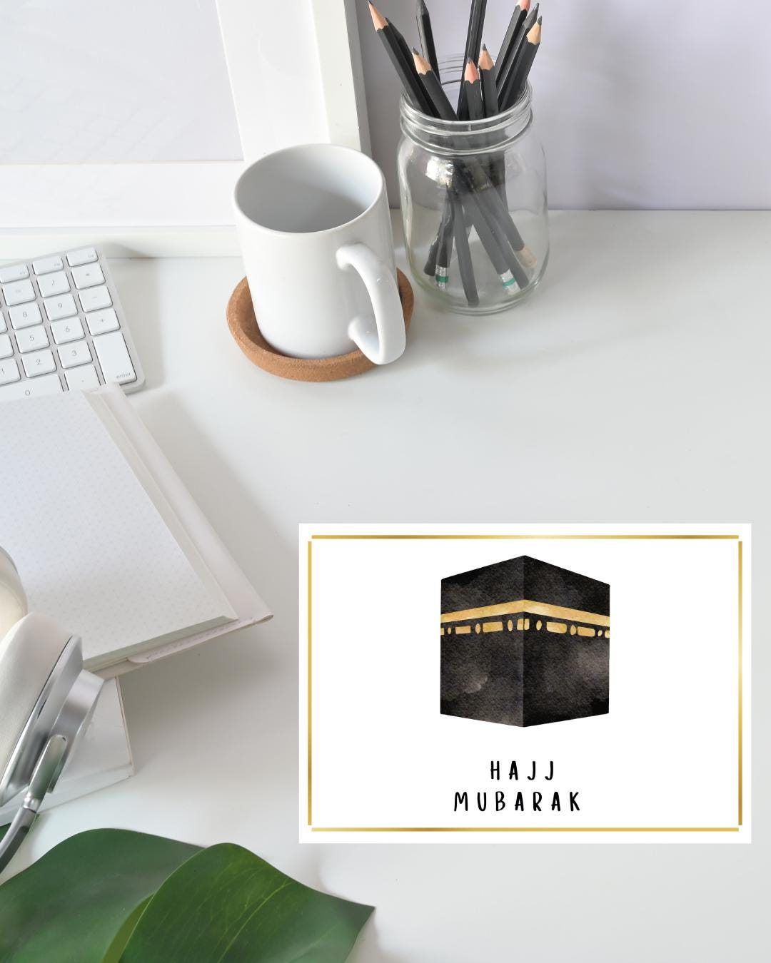 Hajj Mubarak Card, Hajj Card, Pilgrimage Card, Completion of Hajj, Hajj ...