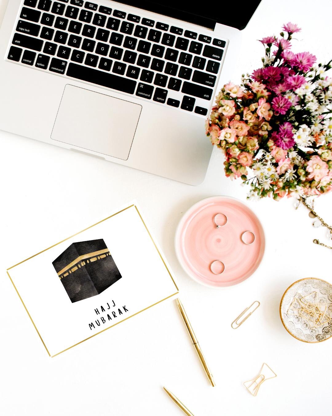 Hajj Mubarak Card, Hajj Card, Pilgrimage Card, Completion of Hajj, Hajj ...