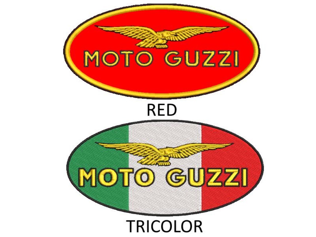 Moto Guzzi 1994 - 2007 Embroidered Patch / Italian Tricolor Patch - Etsy