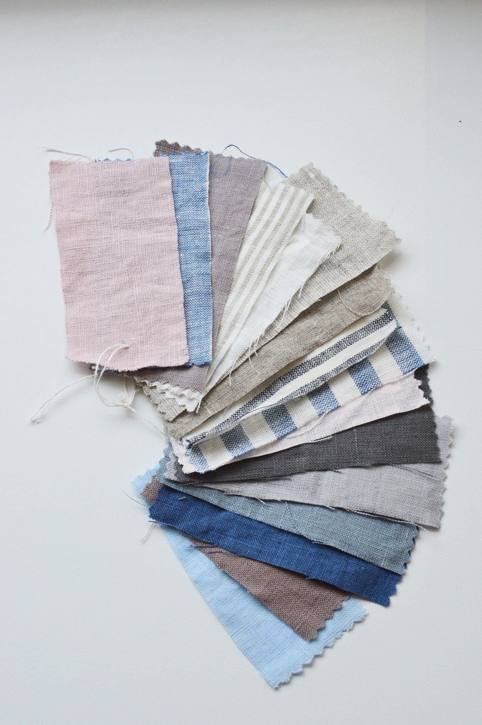 Linen Fabric Sample for Bedding | Etsy