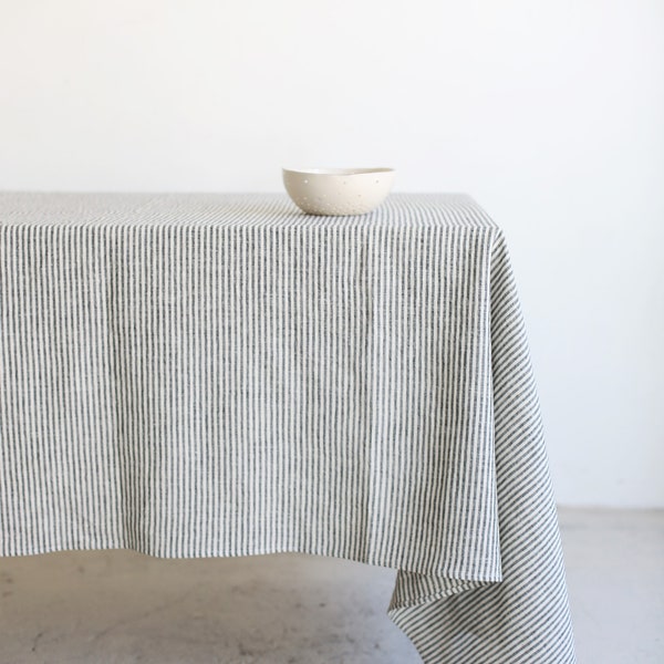 Striped Tablecloth - Etsy