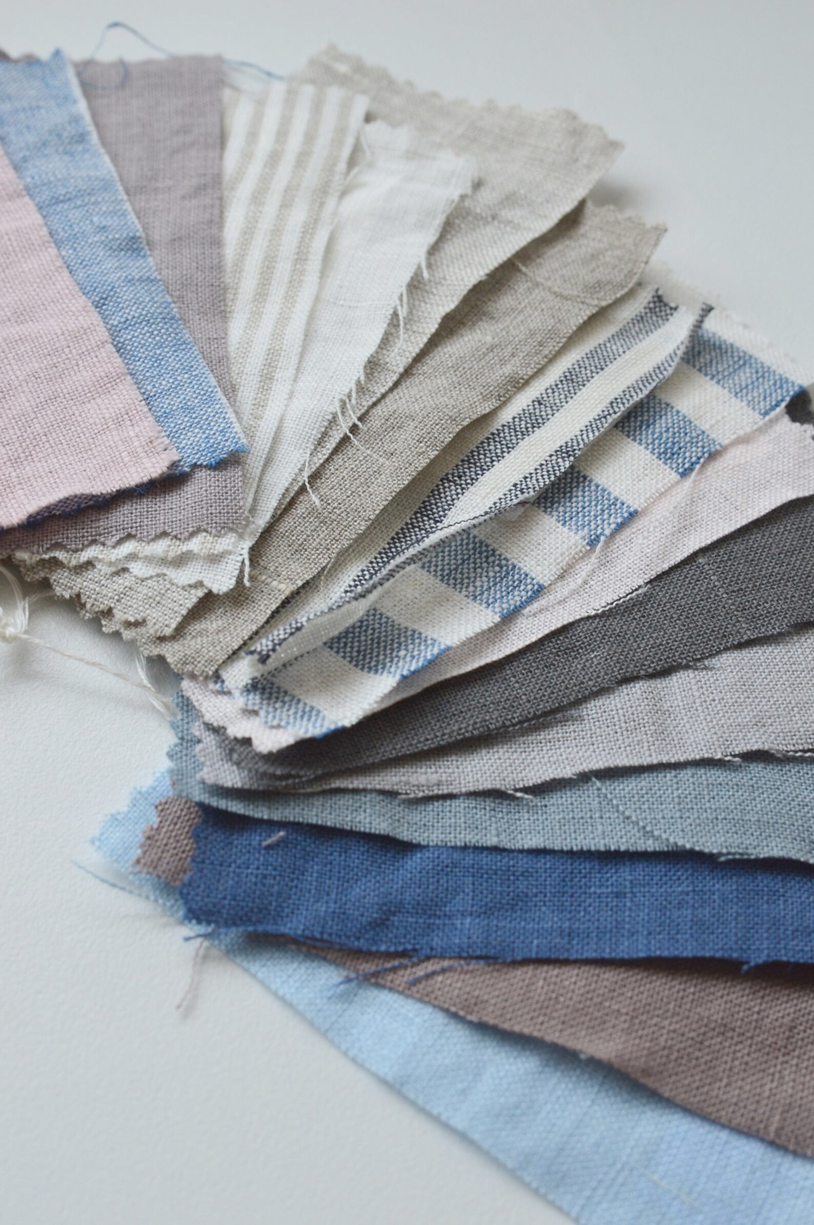 Linen Fabric Sample for Bedding | Etsy