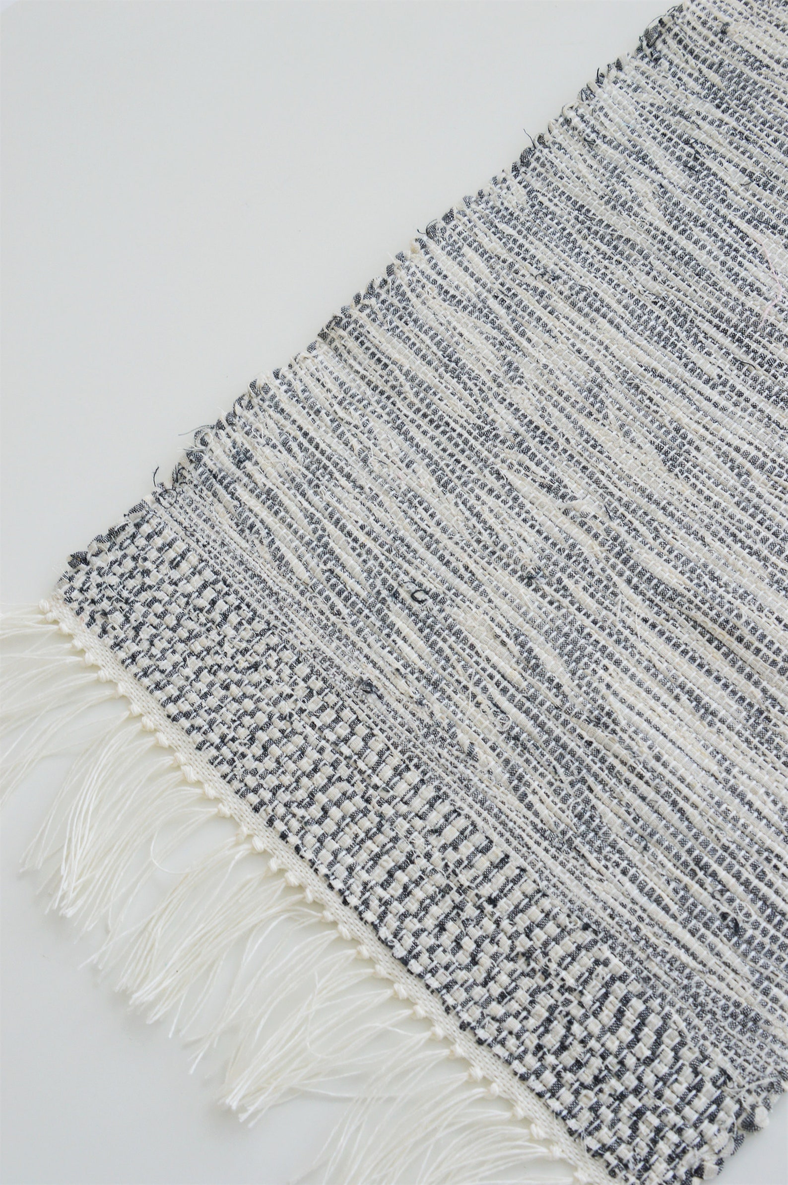 Linen Table Runner Handwoven Modern Farmhouse Table Runner - Etsy