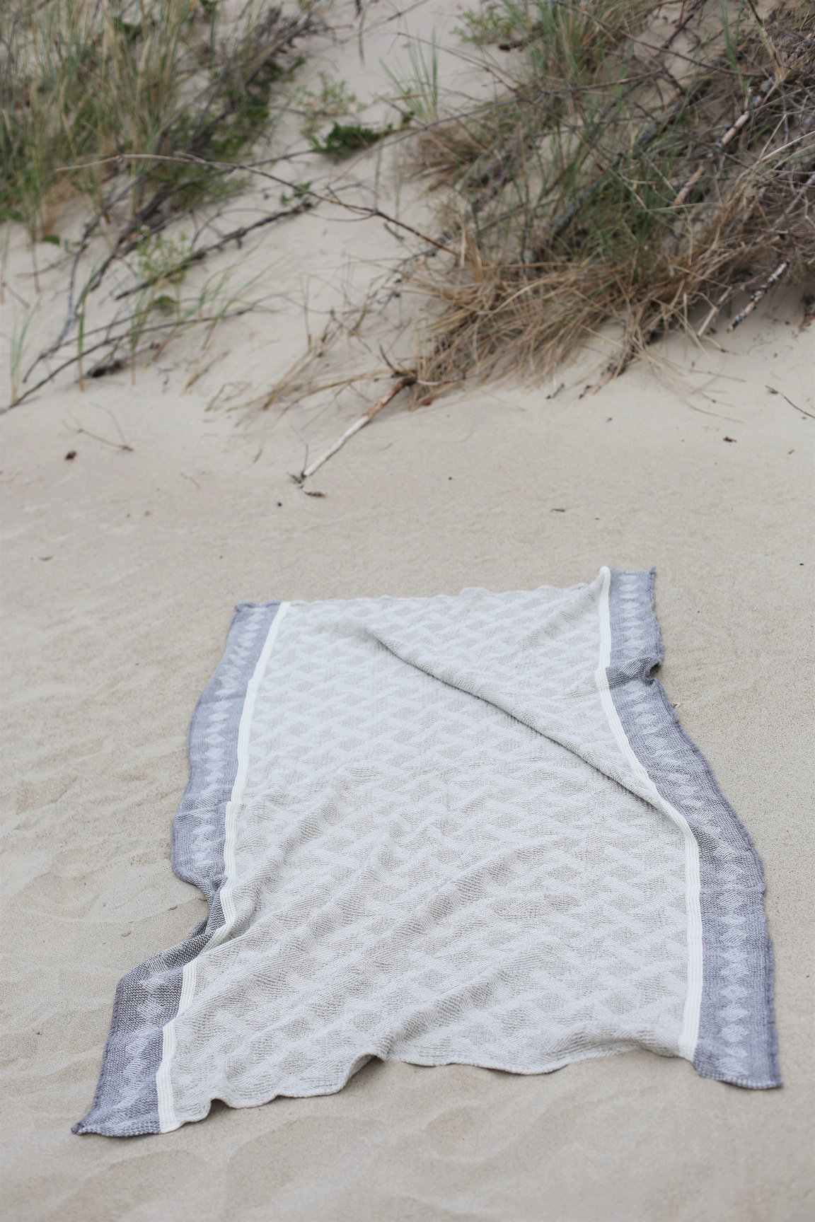 Oversized Strandtuch – Luxus Spa Handtuch aus Leinen und Baumwolle ...