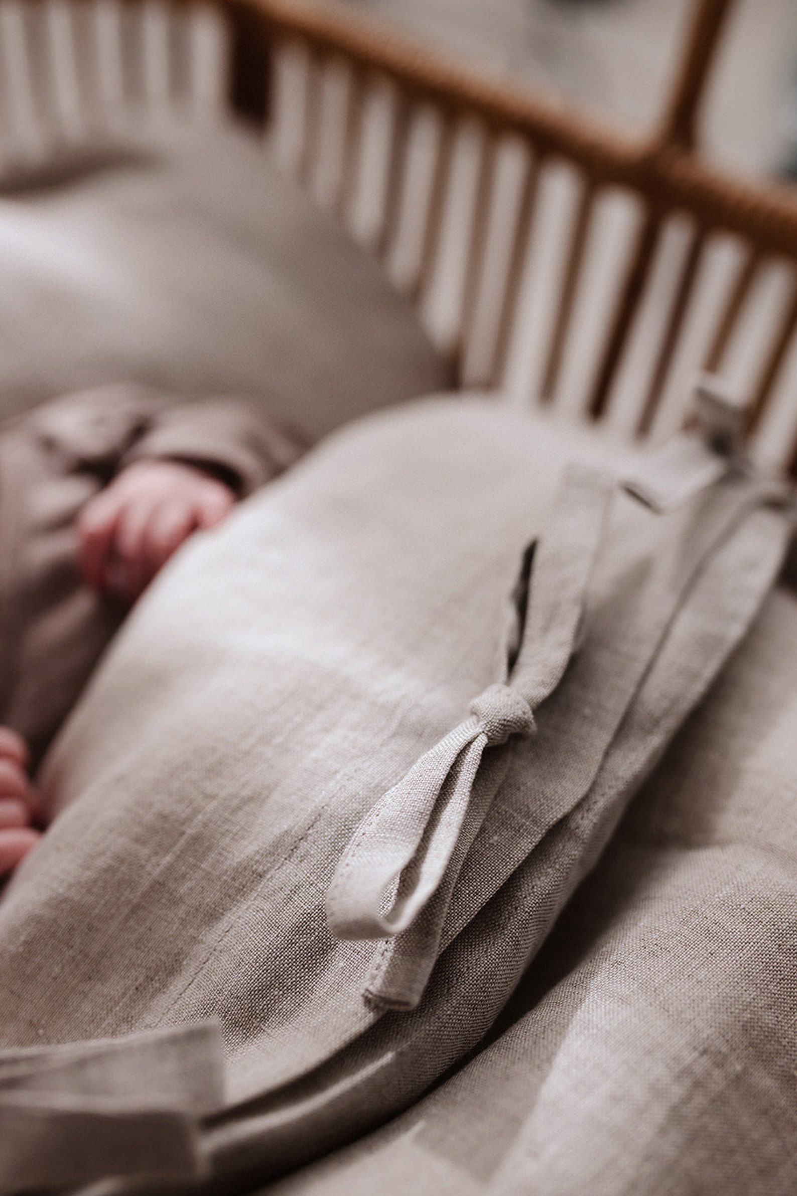 Natural Linen Bedding for Baby Toddler Children Pure Linen | Etsy