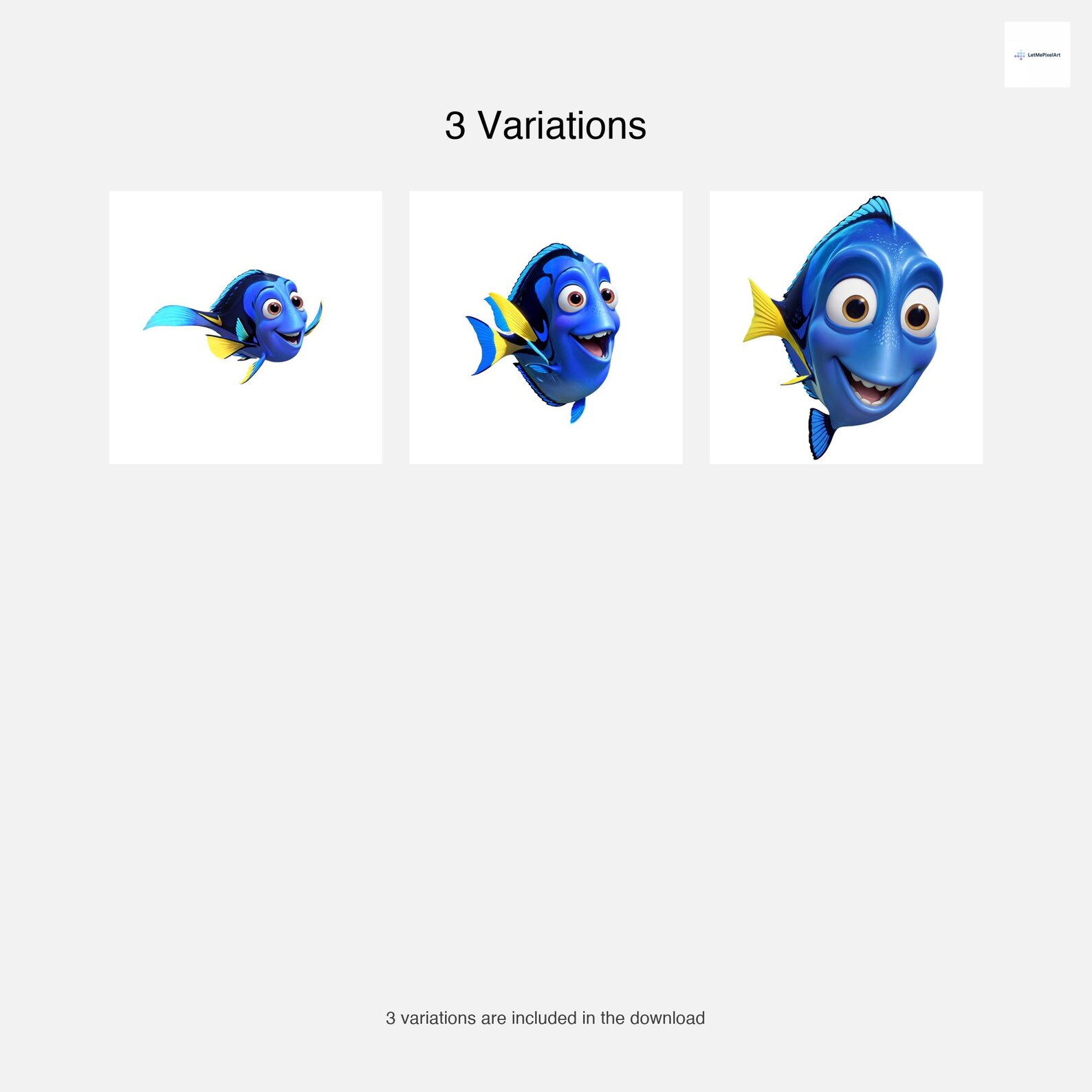 Dory Fish PNG | Finding Nemo Clipart (digital Download) - Etsy