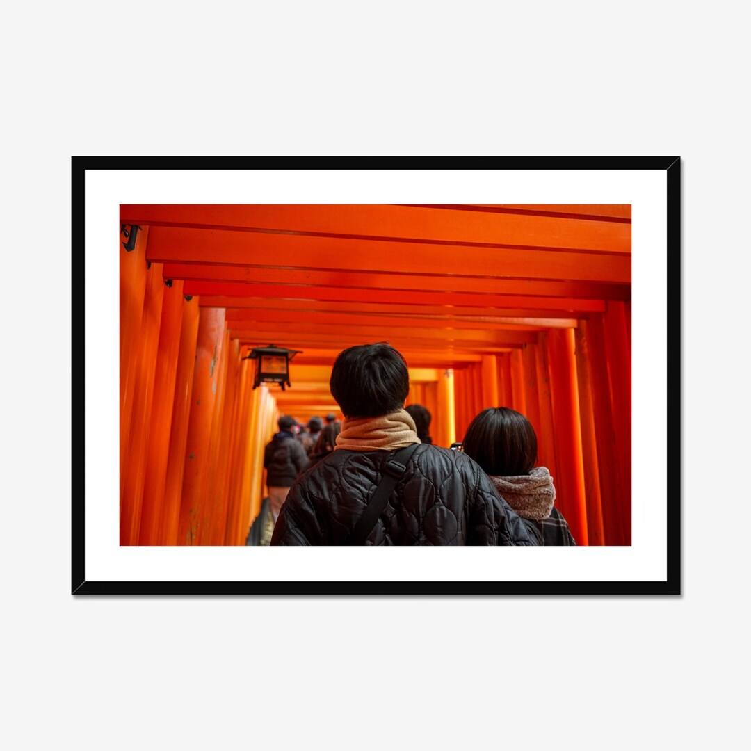 Orange Fushimi Inari Gates in Kyoto, Japan - Etsy
