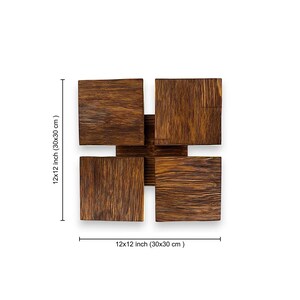 Natural Antique Wood LED Wall Lamp Rustic Wall Light, Boho Home Decor ...