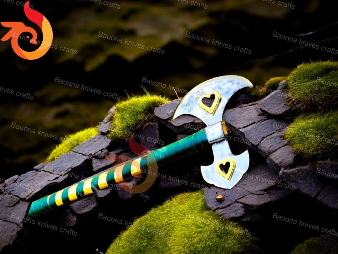 Hand-forged Mountaineer Axe | 14th Century Inspired Heart Design ...