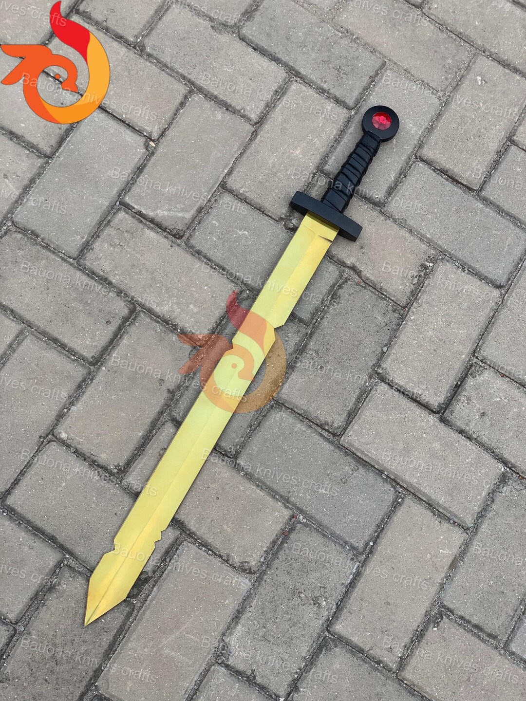 Handmade Finn's Scarlet Sword Replica: Adventure Time Cosplay, 31 ...