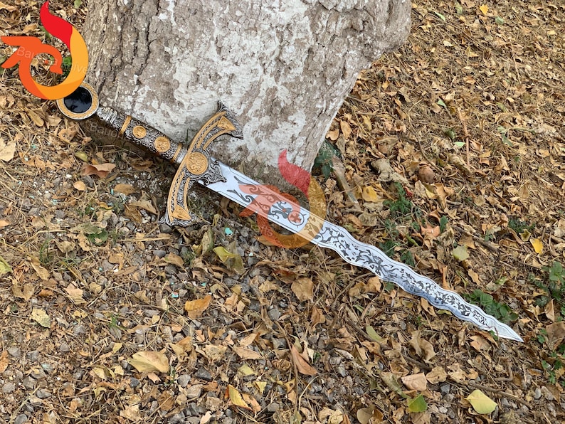 Once Upon A Time Excalibur Replica Sword of Emma Swan Sword With Sheath ...