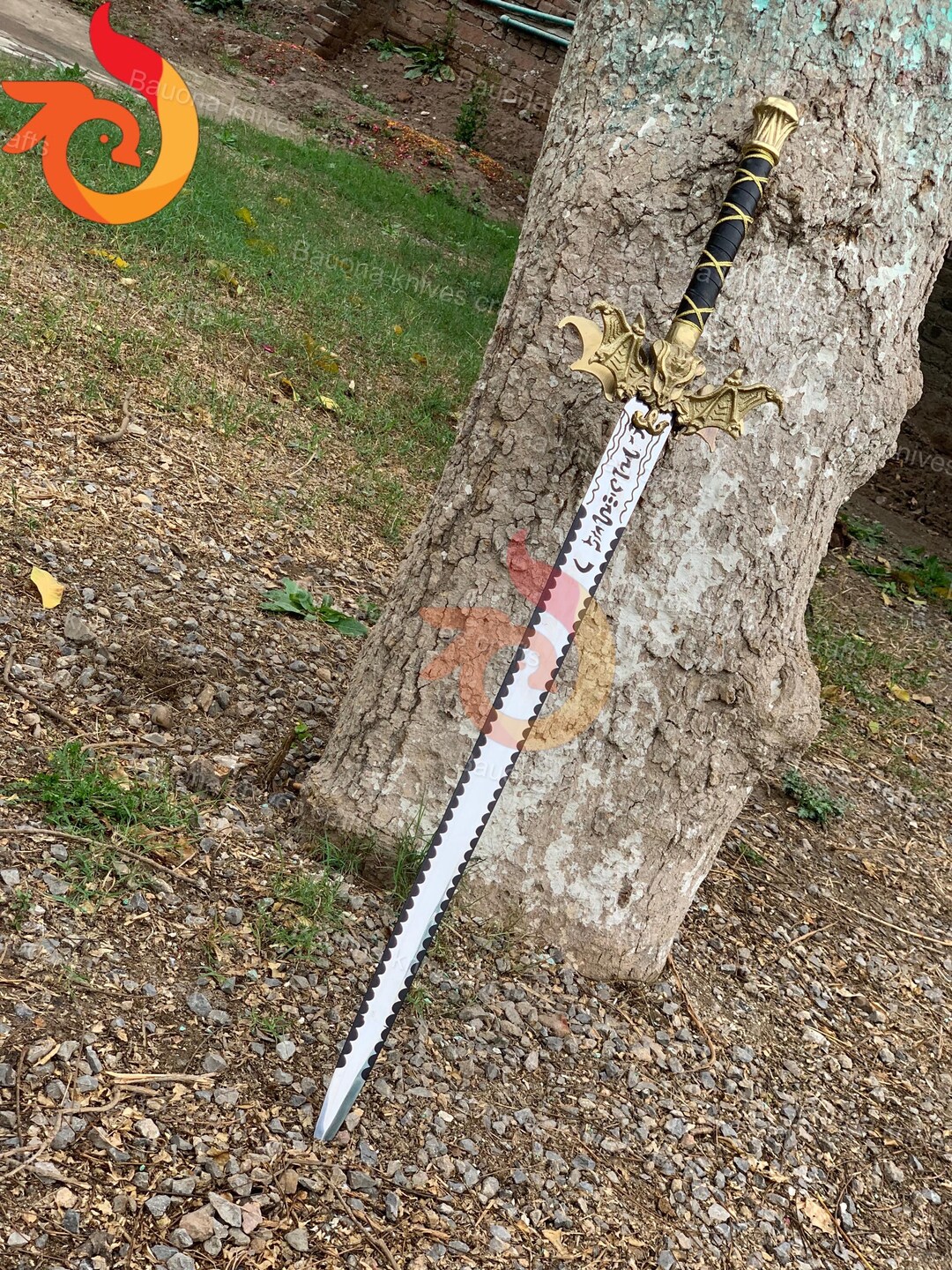 Dragon Slayer Sword: Handcrafted Medieval-style Collectible - Dragons ...