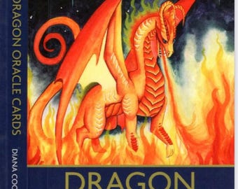 Printable Dragon Oracle Cards Deck - 32 Card and Guidebook , Mystical ...