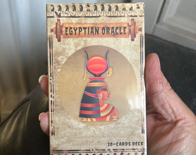 Egyptian Oracle Deck / Card Set - Etsy