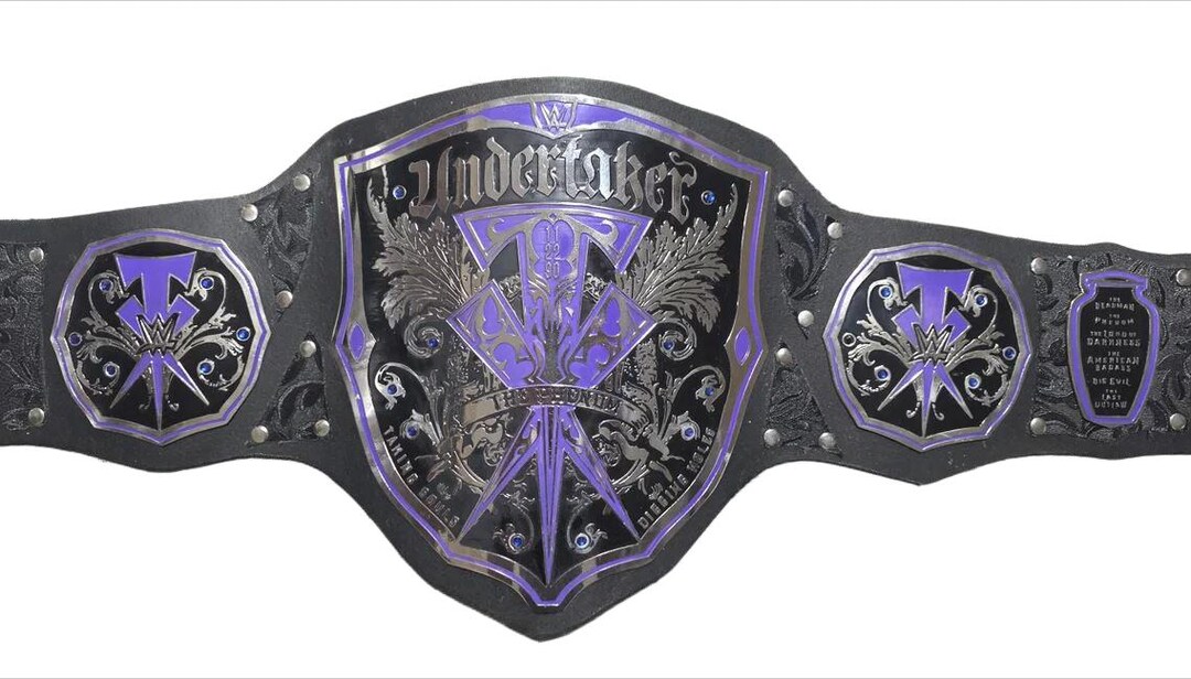 Custom Undertaker World Heavyweight Championship Belt | Undertaker ...