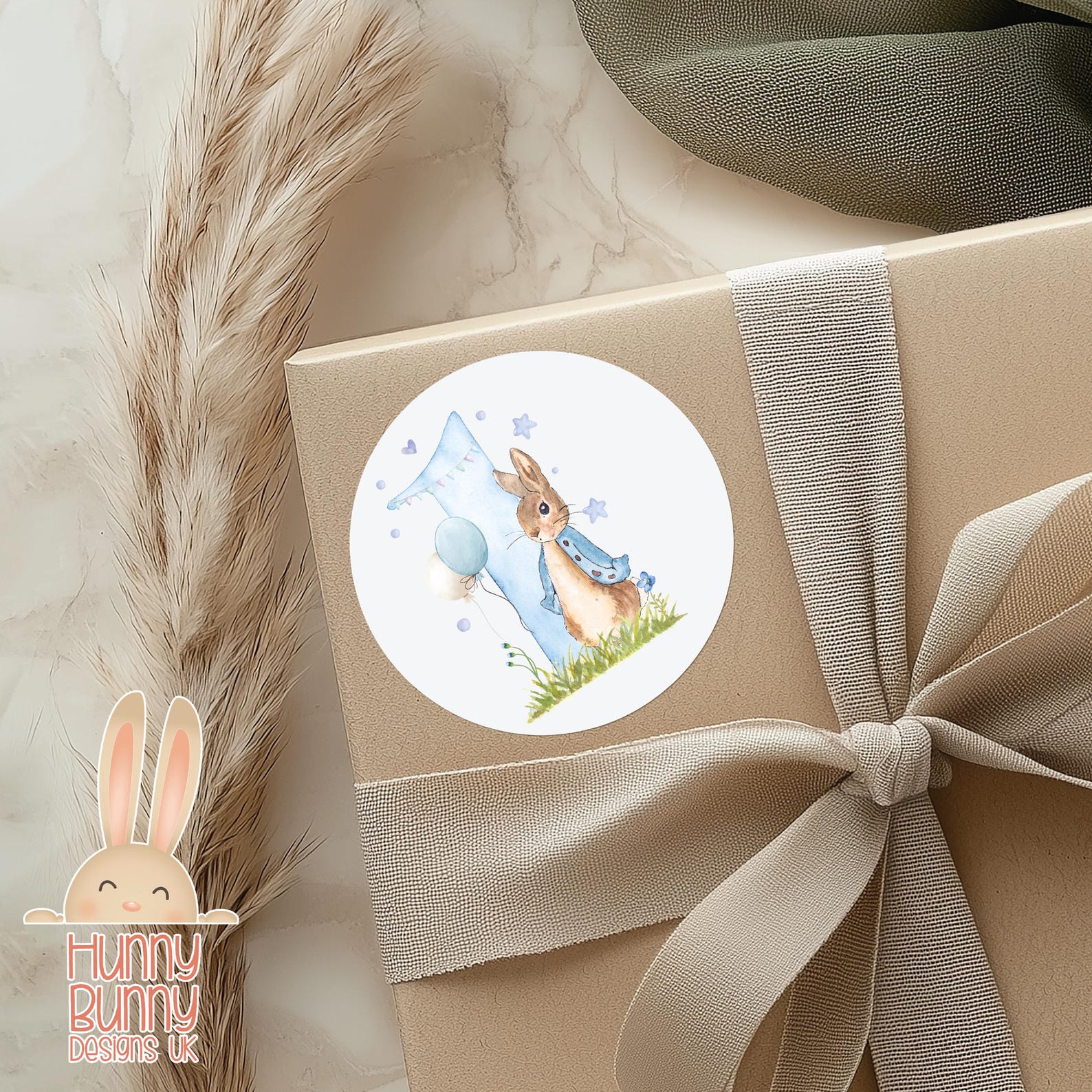 Blue Rabbit Number One Clipart, 1st Birthday PNG (digital Download) - Etsy