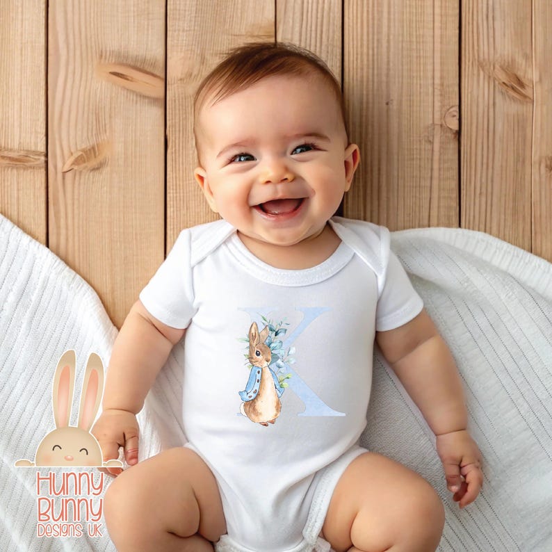 Blue Peter Rabbit Alphabet Clipart Individual Images Transparent PNG ...