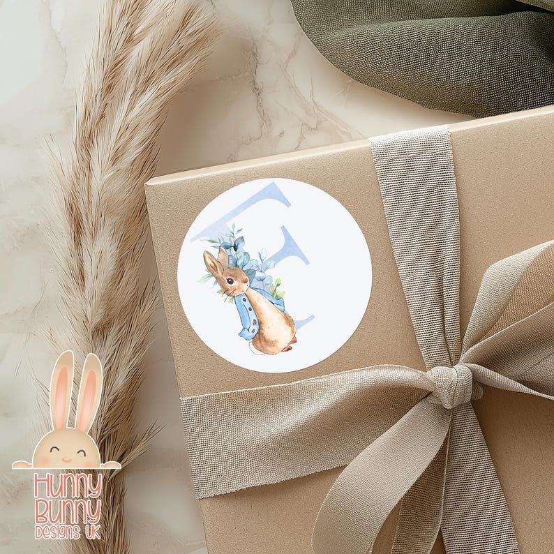 Blue Peter Rabbit Alphabet Clipart Individual Images Transparent PNG ...